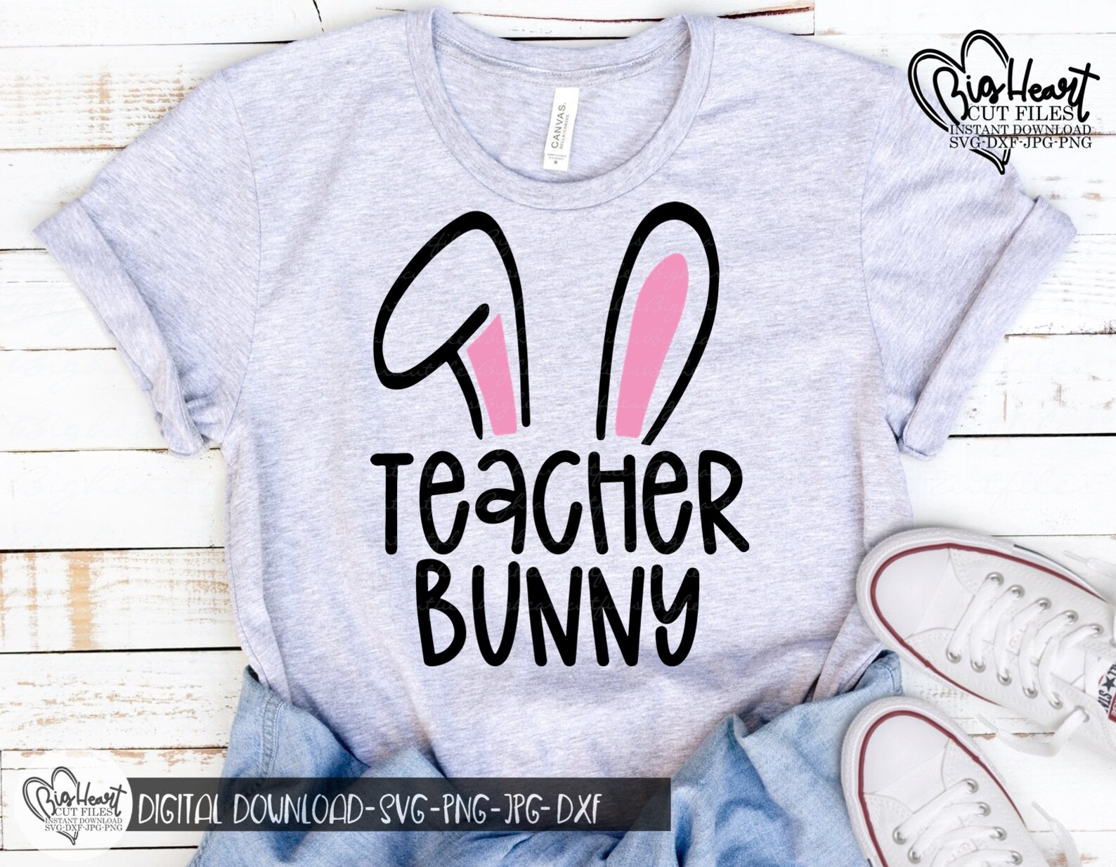 Teacher Bunny Svg Png Jpg Dxf Easter Svg Easter Bunny Cut - Etsy