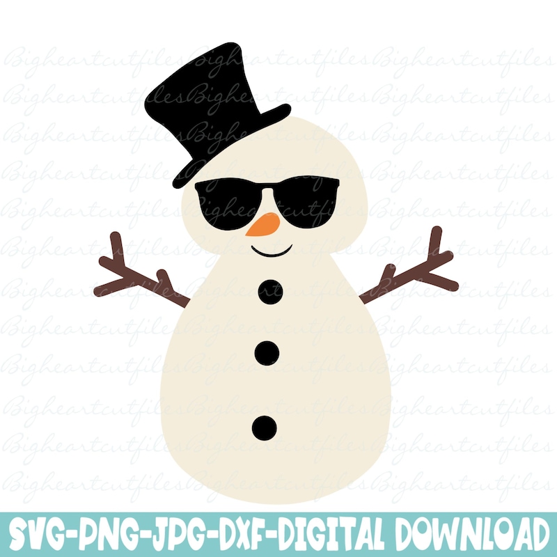 Snowman Hat Svg - Etsy