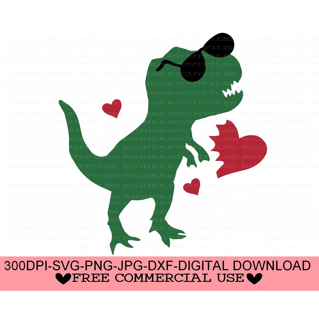 Valentine Dinosaur Svg, Dinosaur Svg, Dinosaur Png,dinosaur Jpg ...