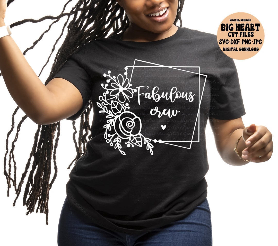 Fabulous Crew Svg Png Jpg dxf Birthday Svg Birhtday Crew - Etsy