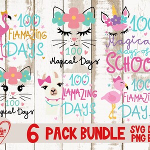 100 Days of School Svg Bundle, School Svg Bundle, 100th Day of School ...