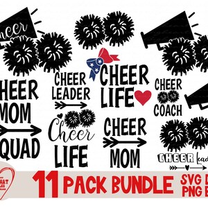 Cheer Svg Bundle, Cheer Svg, Cheer Png, Cheer Dxf, Cheer Eps, Cheer ...