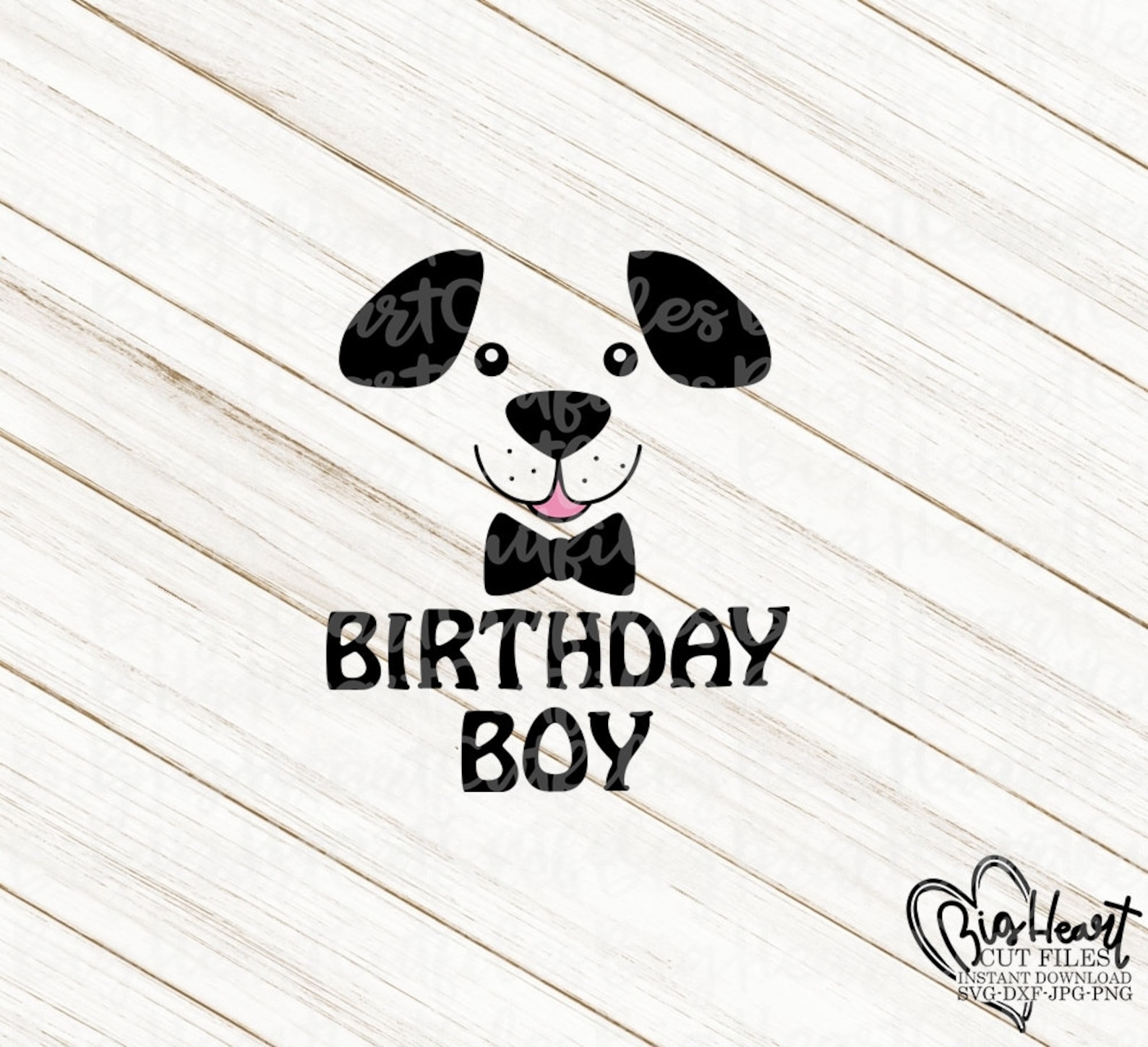 Puppy Birthday Boy Svg Png Jpg Dxf Boy Birthday Svg Dog - Etsy