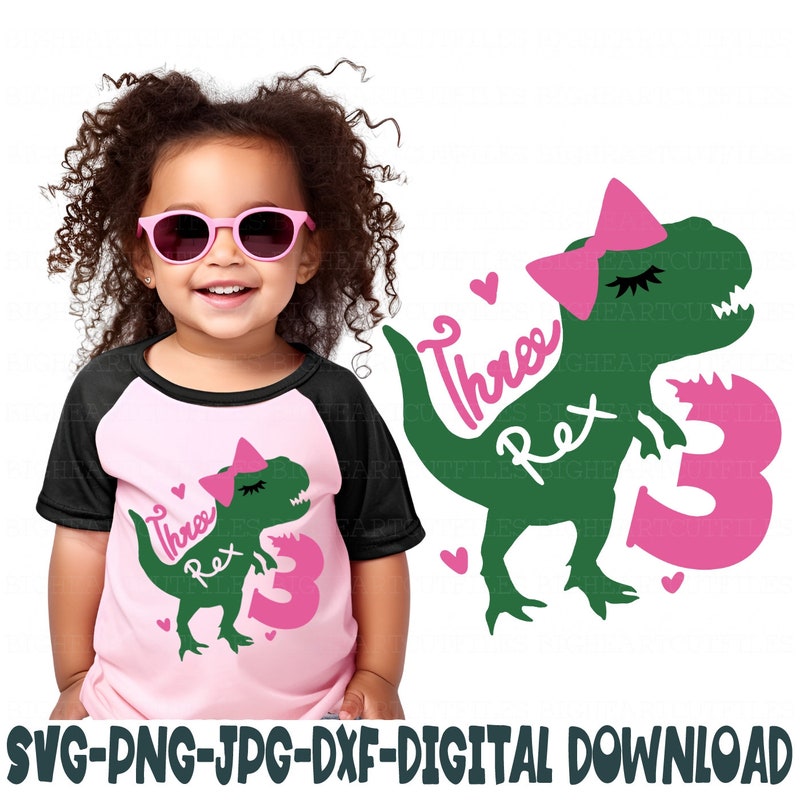 Three Rex Svg - Etsy