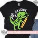 Preschool Saurus Svg Png Jpg Dxf Dinosaur Svg Back to | Etsy