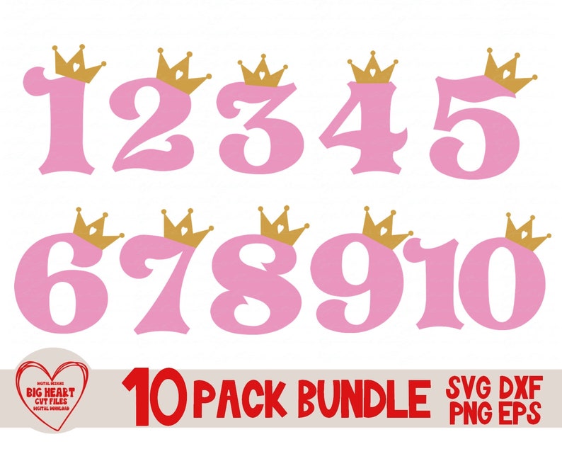 Birthday Svg Bundle Birthday Numbers Svg Png Dxf Birthday - Etsy