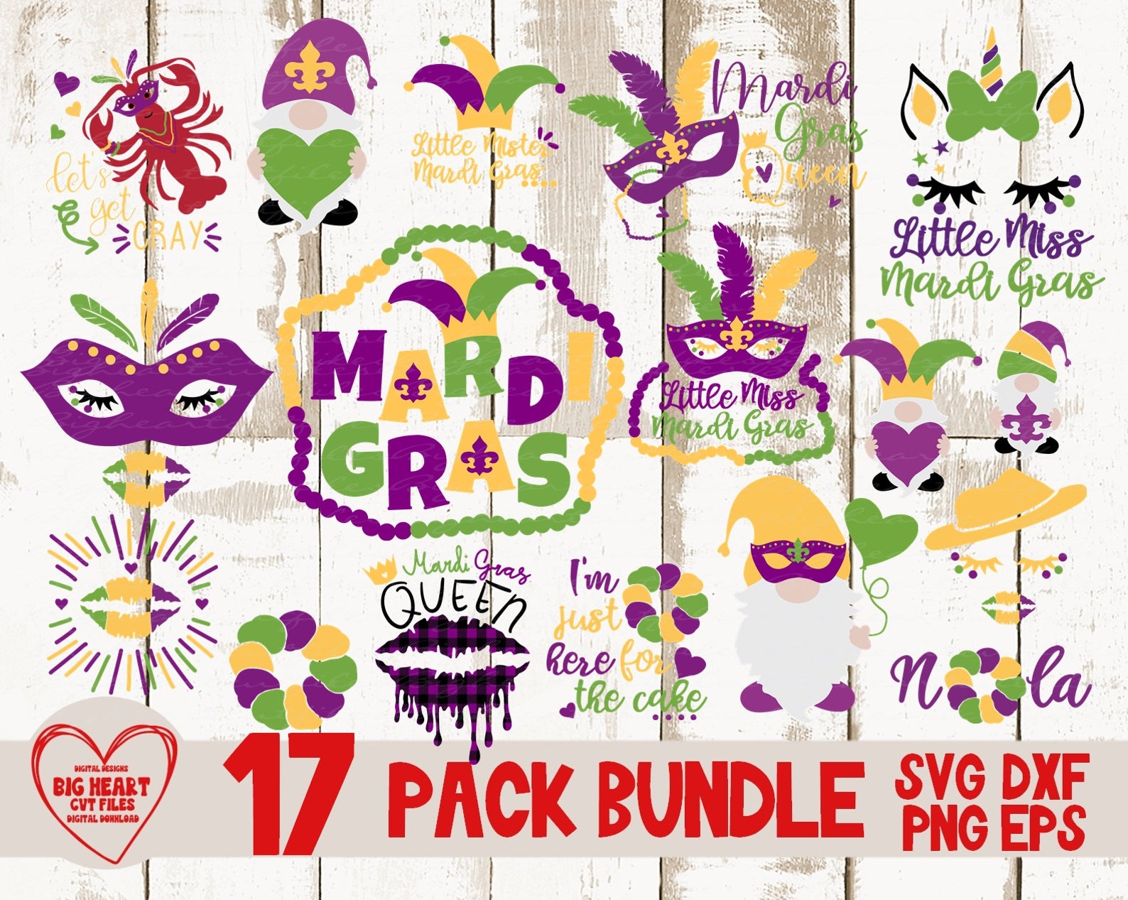 Mardi Gras Svg Bundle Carnival Svg Png Eps Dxf Mardi Gras - Etsy