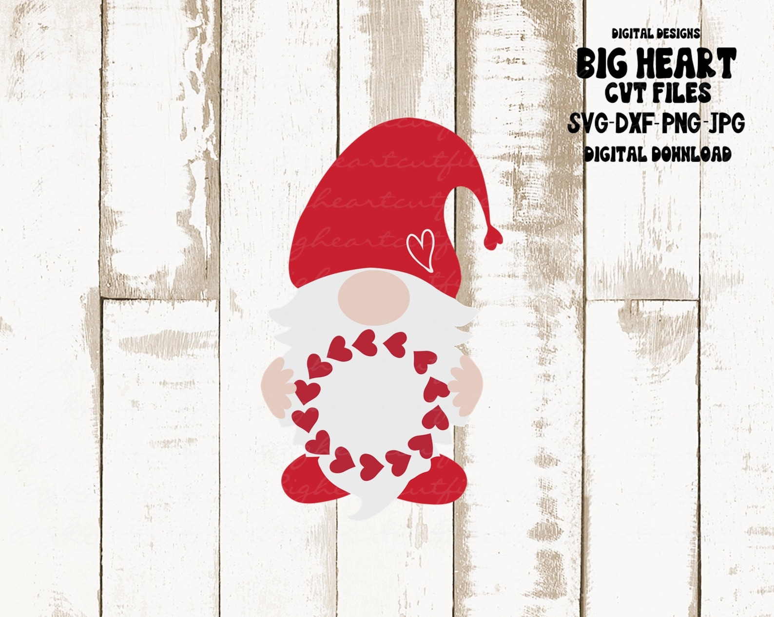 Gnome With Heart Svg Gnome Svg Gnome Png Gnome Jpg Gnome - Etsy