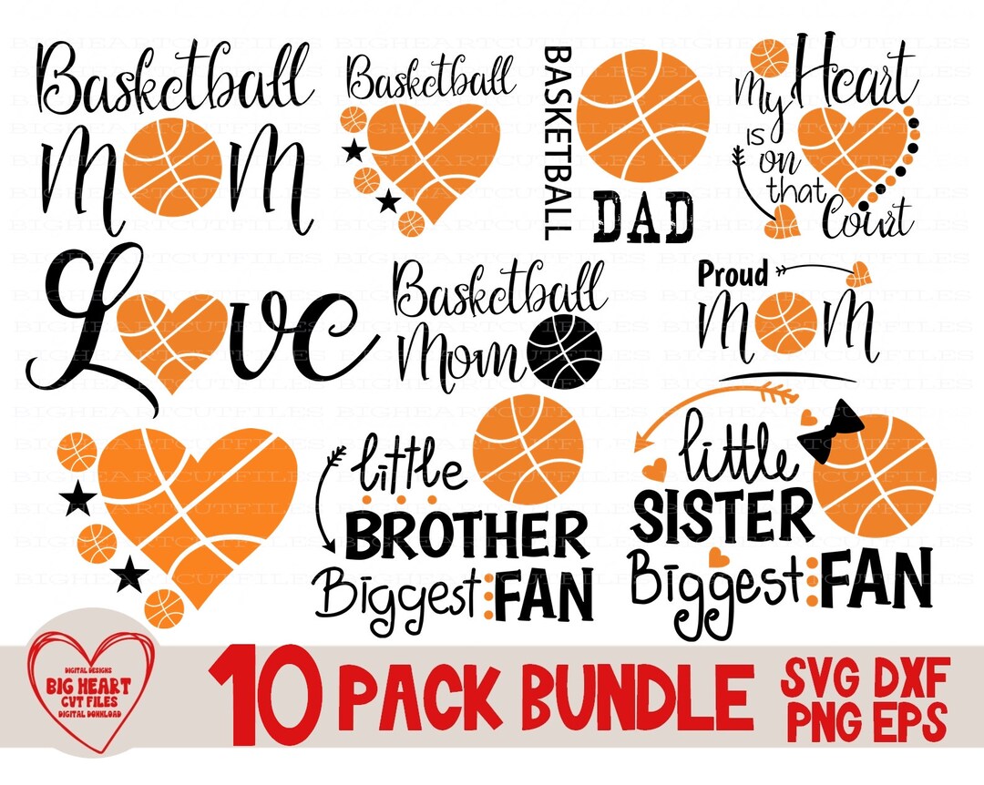 Basketball Svg Bundle, Basketball Svg, Basketball Png, Dxf, Eps ...