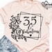 35 and Fabulous Svg Png Jpg dxf 35th Birthday Svg - Etsy