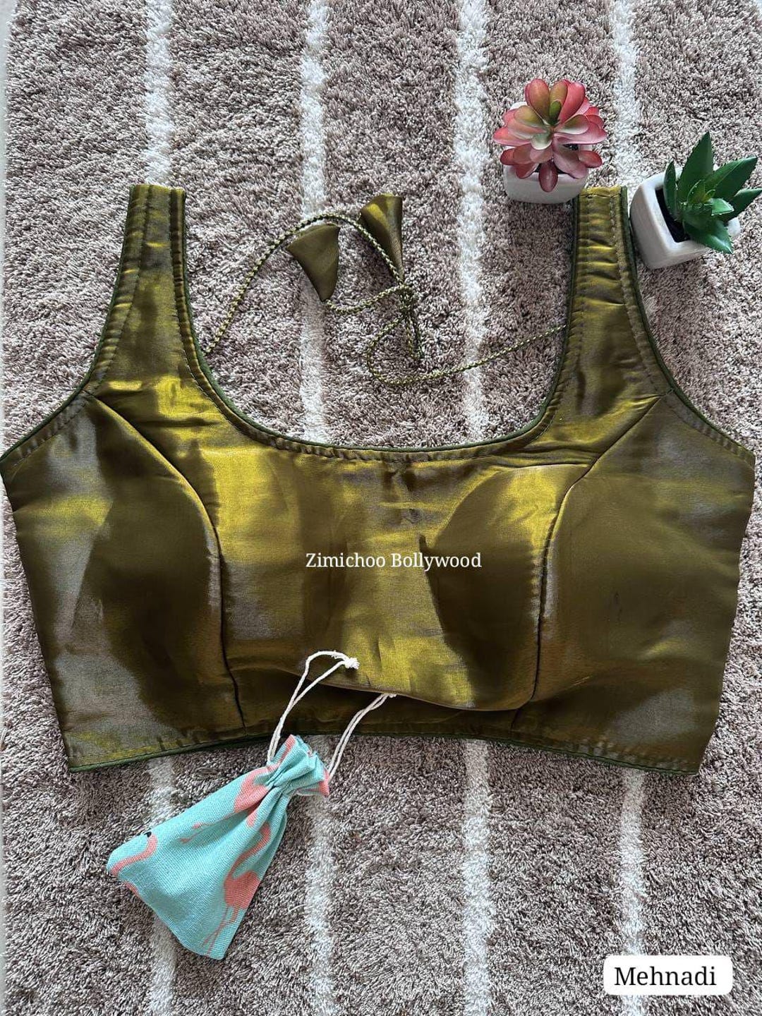 Readymade Saree Blouse Pure Zimichoo for Saree and Back Side Hook ...
