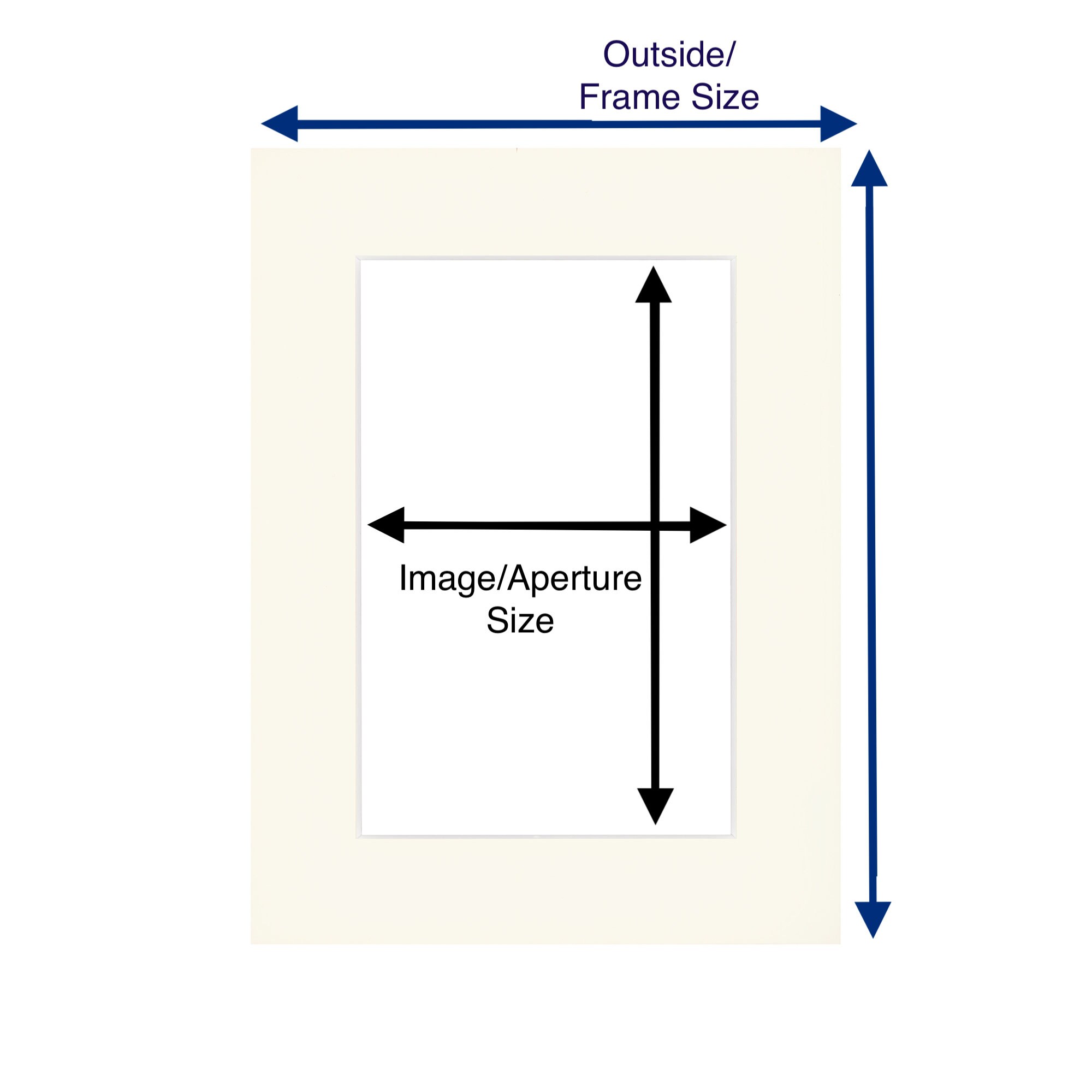 Bespoke/made to Measure Picture & Photo Mounts Cut to Any | Etsy UK