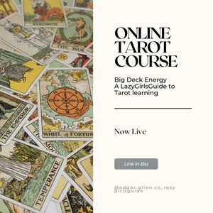 Tarot Learning Course Easy. FREE One Card Pull! - Etsy