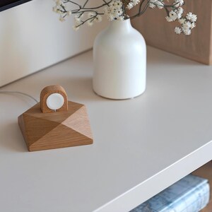 Apple Watch Charging Station | Unique Stand for Smartwatch | Wooden ...