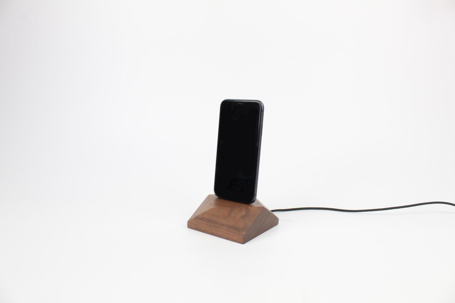 Personalized Wooden Charging Dock, Engraving Gift for Men, iPhone ...