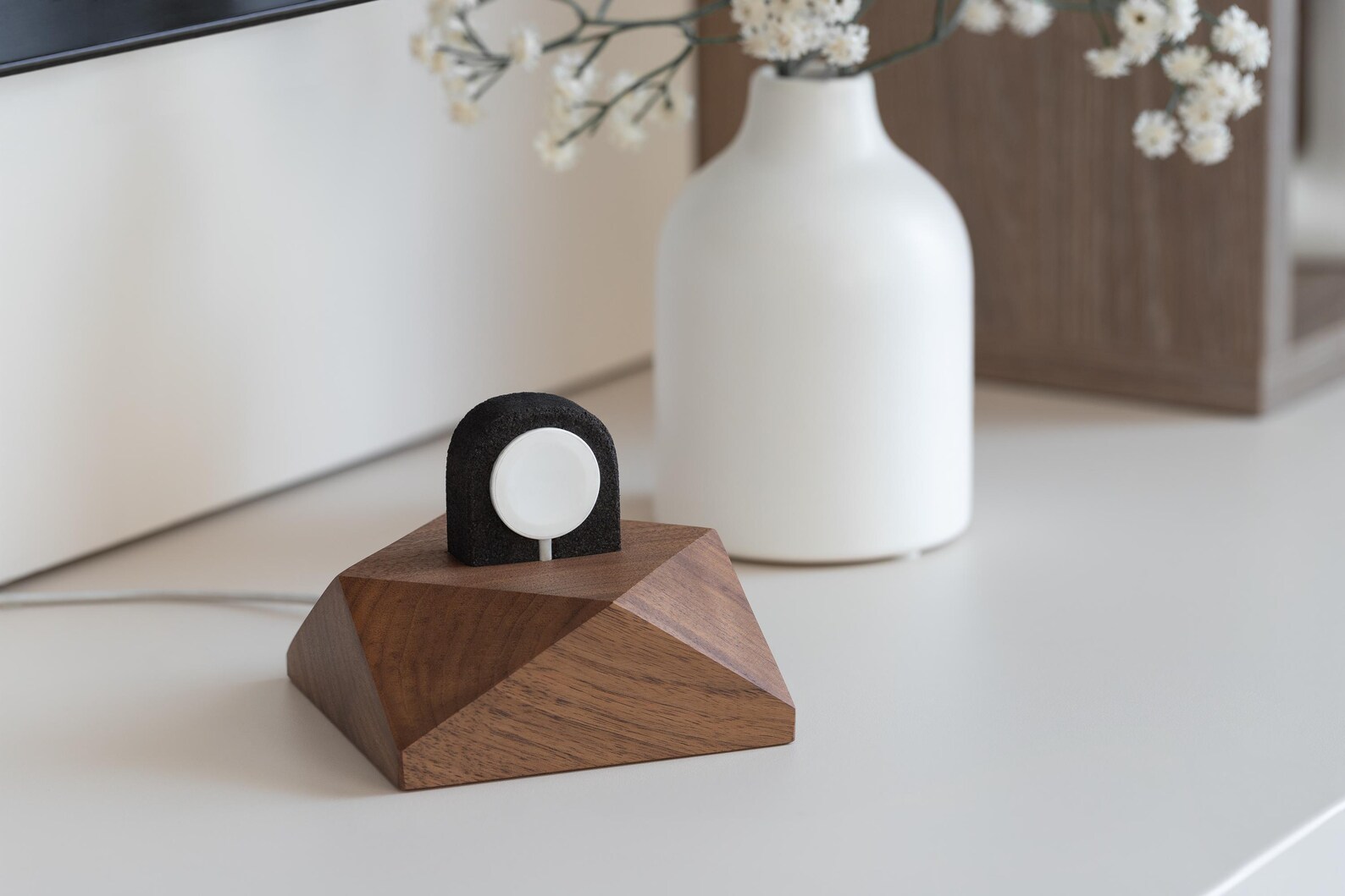 Apple Watch Charging Station | Unique Stand for Smartwatch | Wooden ...