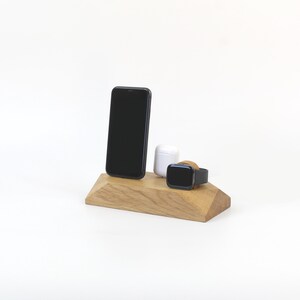Triple Charging Station, 3-1 Docking Station Apple Smartwatch Charger ...