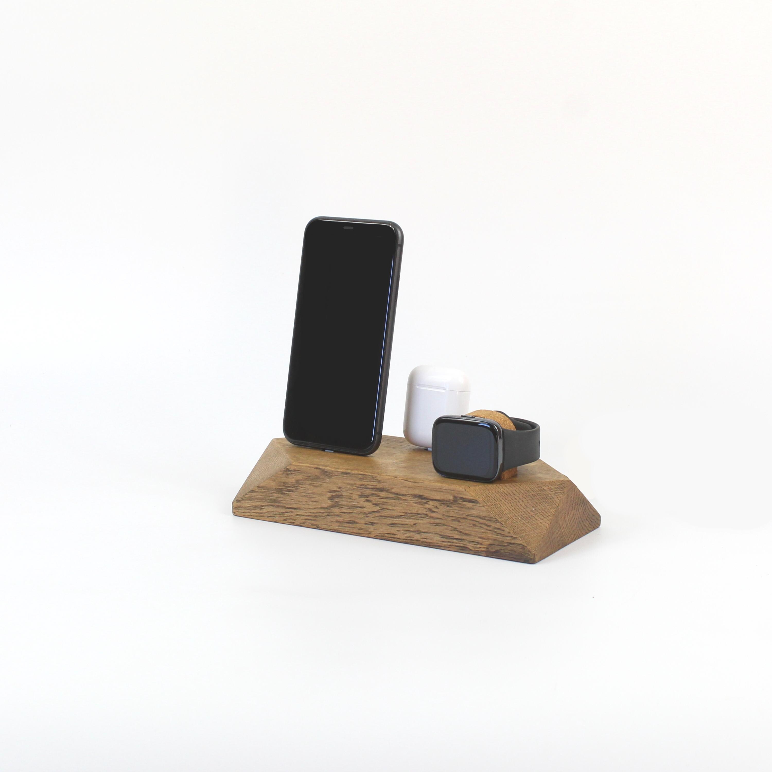 Triple Charging Station, 3-1 Docking Station Apple Smartwatch Charger ...