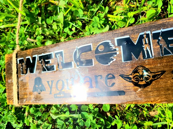 Star Wars Welcome Sign - Etsy