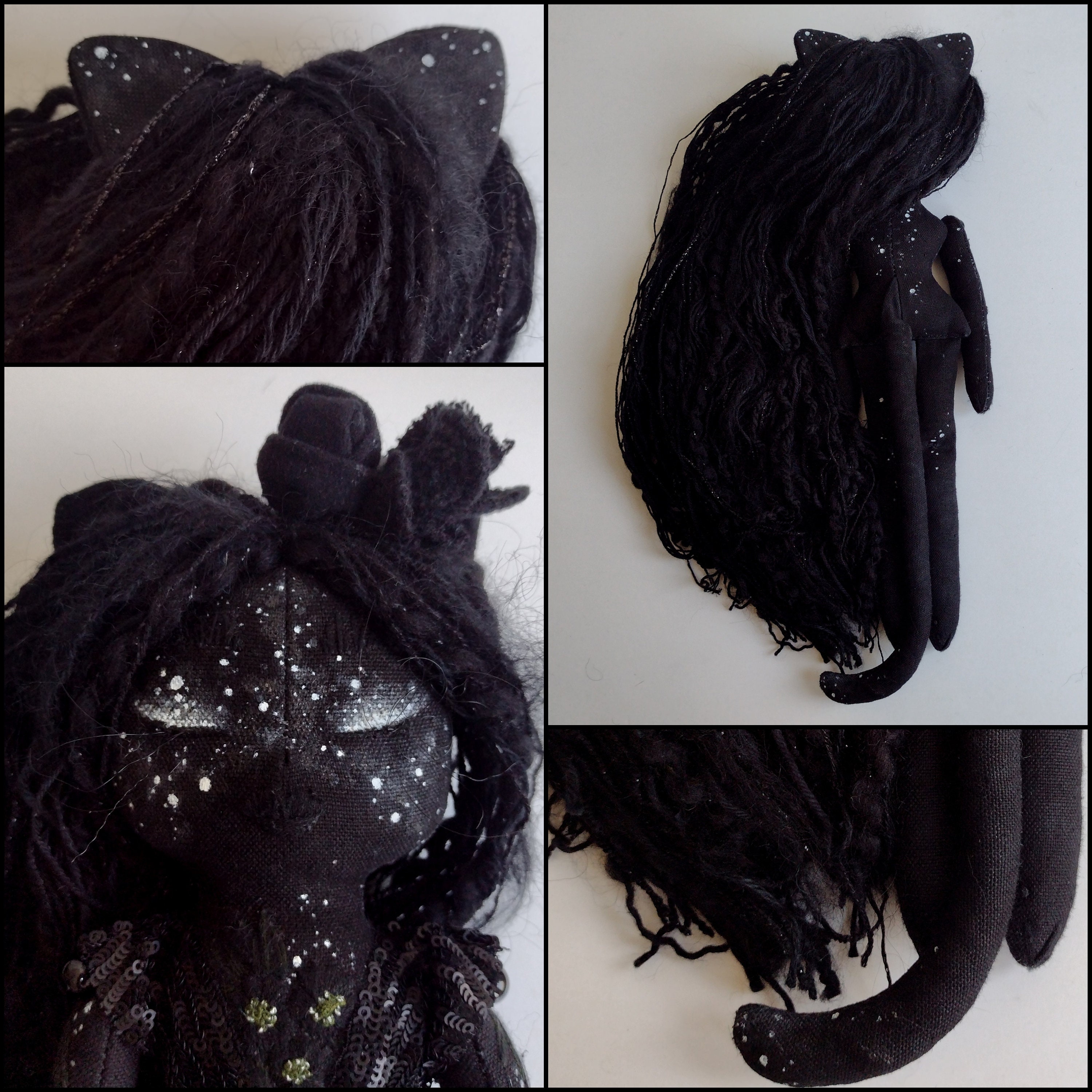 29dark Heirloom Doll Botanic Embroidery hellebore Flowers - Etsy