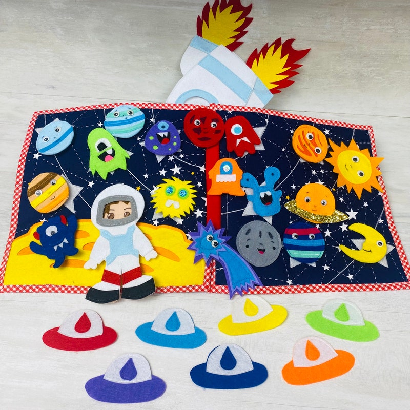 Outer Space Play Mat - Etsy
