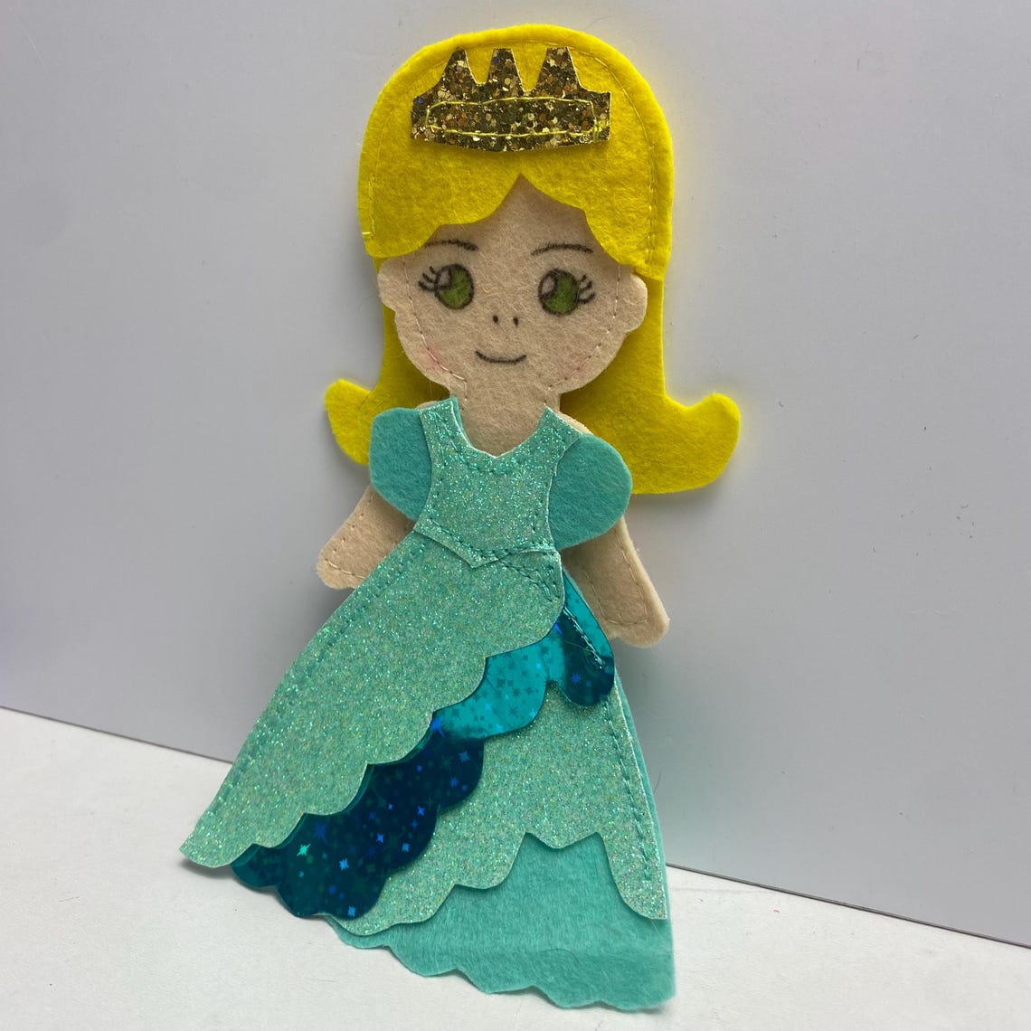 Cute Felt Princess Doll and Outfit Pattern, PDF Pattern Download ...