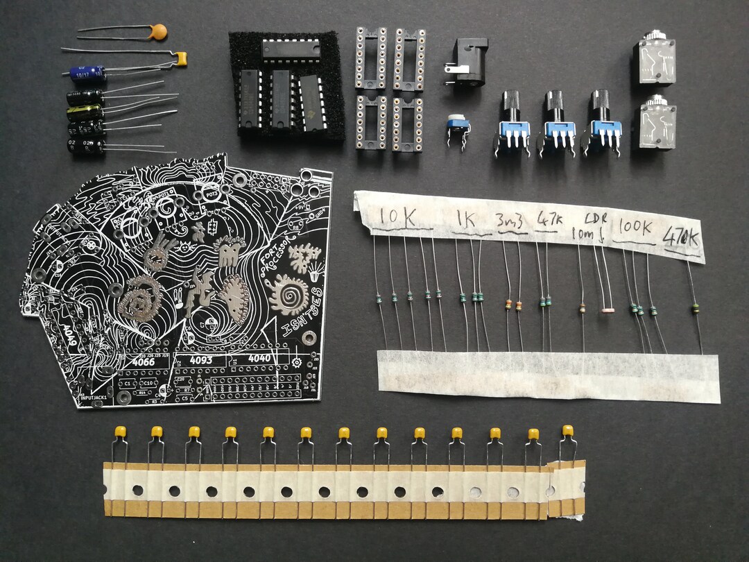 Fort Processor DIY Kit Full Kit DIY Noise Synth - Etsy