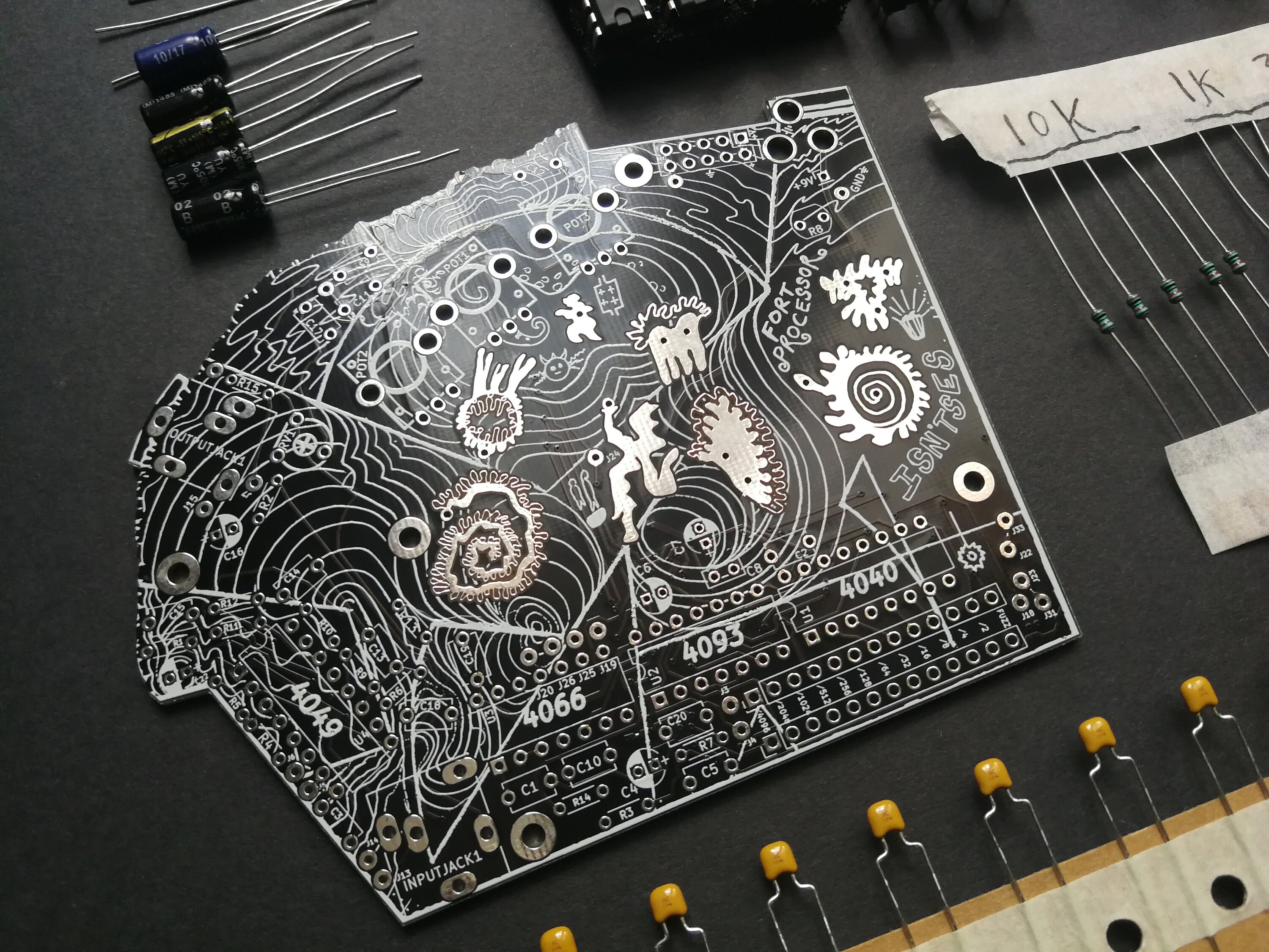 Fort Processor DIY Kit Full Kit DIY Noise Synth - Etsy