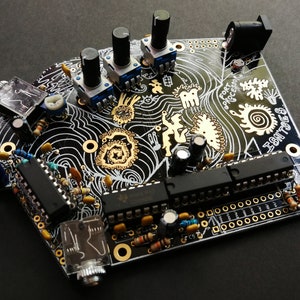 Fort Processor - Black & Gold, Fully Built Synth. FX Synthesizer, Noise ...