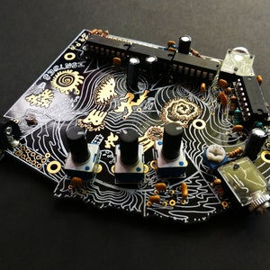 Fort Processor - Black & Gold, Fully Built Synth. FX Synthesizer, Noise ...