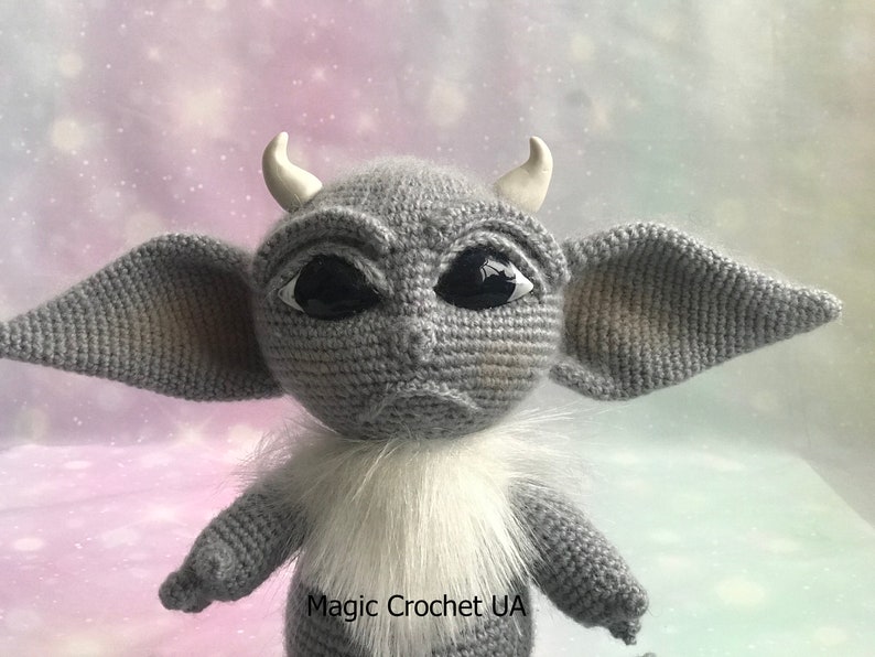 Inspired by Baby Gremlin, the CHILD 13 Inch Crochet Pattern,baby Devil ...