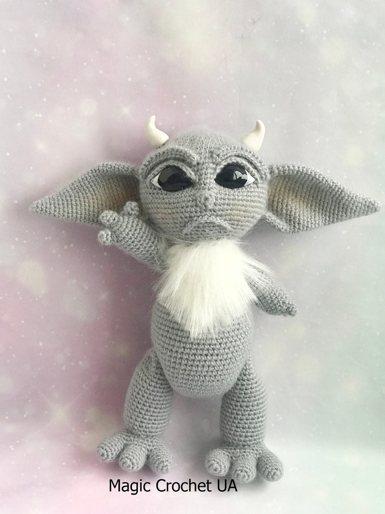Inspired by Baby Gremlin the CHILD 13 Inch Crochet - Etsy