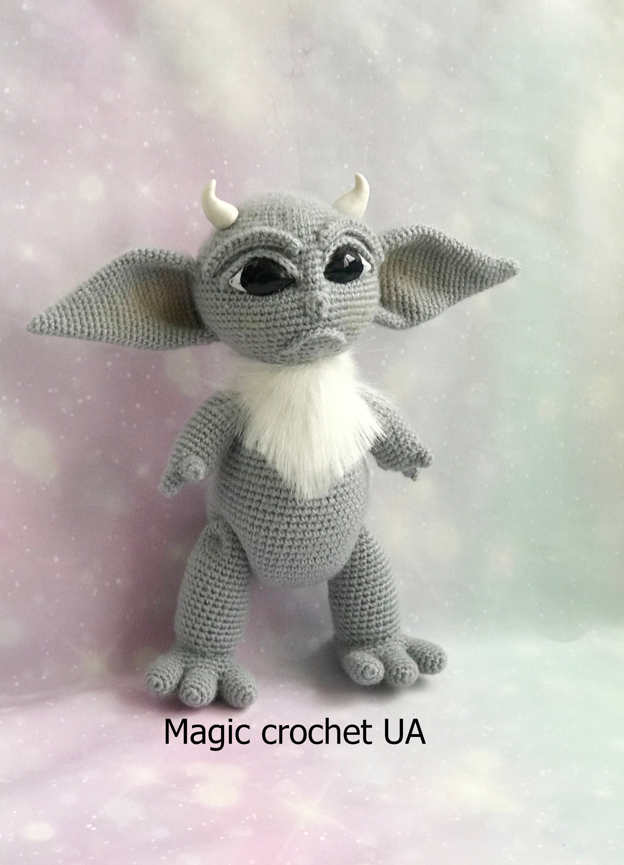 Inspired by Baby Gremlin, the CHILD 13 Inch Crochet Pattern,baby Devil ...