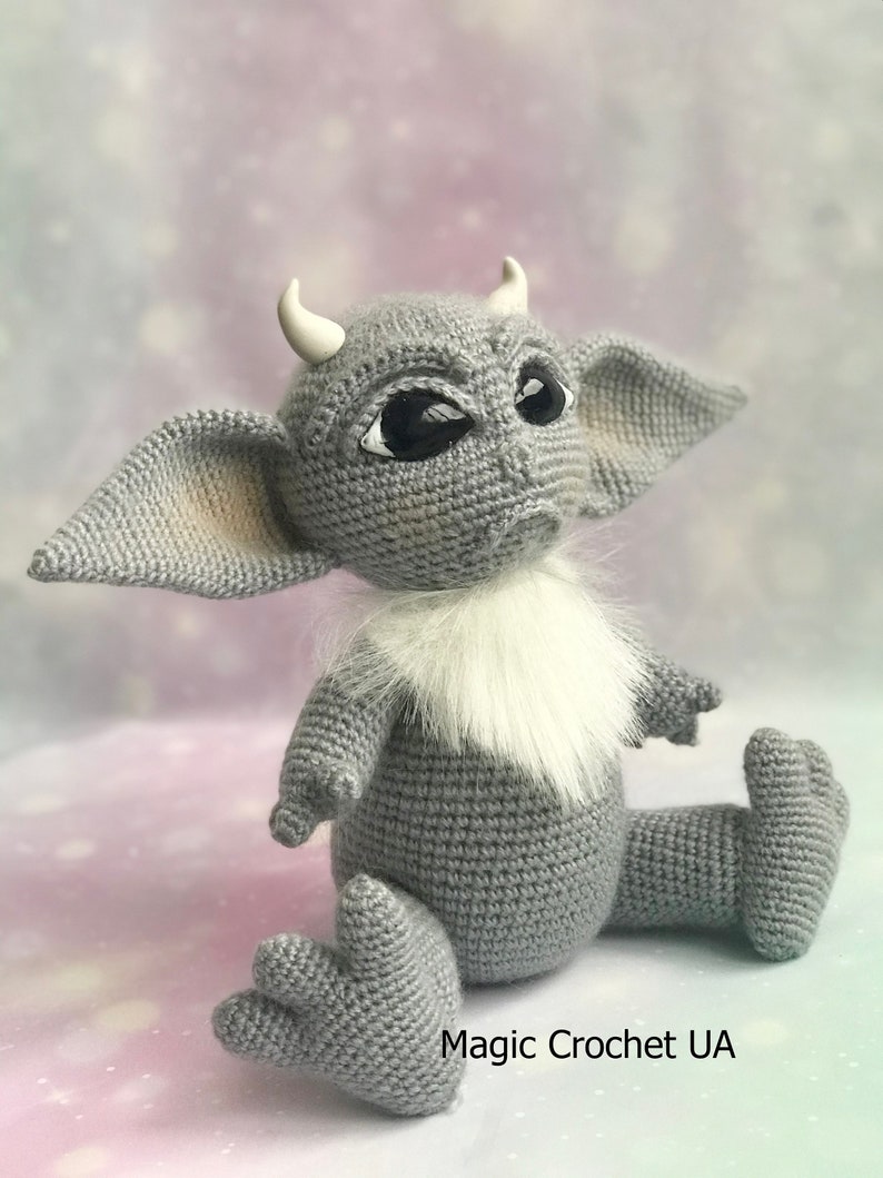 Inspired by Baby Gremlin, the CHILD 13 Inch Crochet Pattern,baby Devil ...