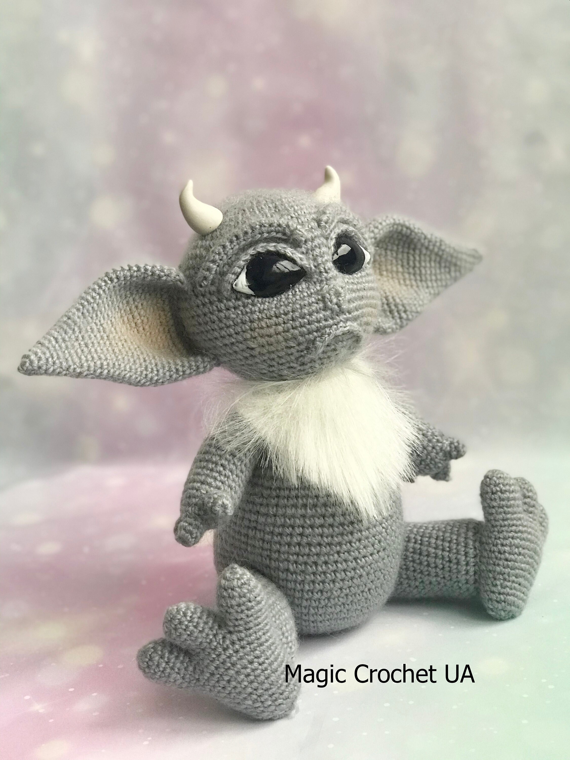 Inspired by Baby Gremlin the CHILD 13 Inch Crochet - Etsy