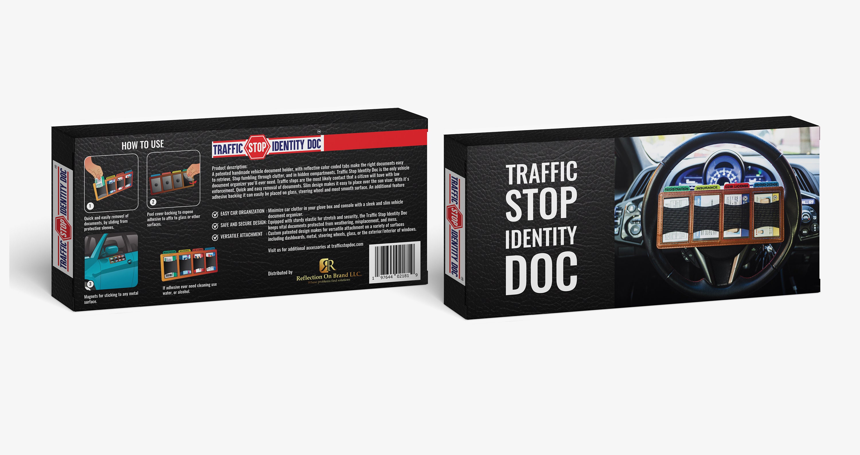 Traffic Stop, Organizer, Automotive, Doc Holder, Registration, I D, - Etsy