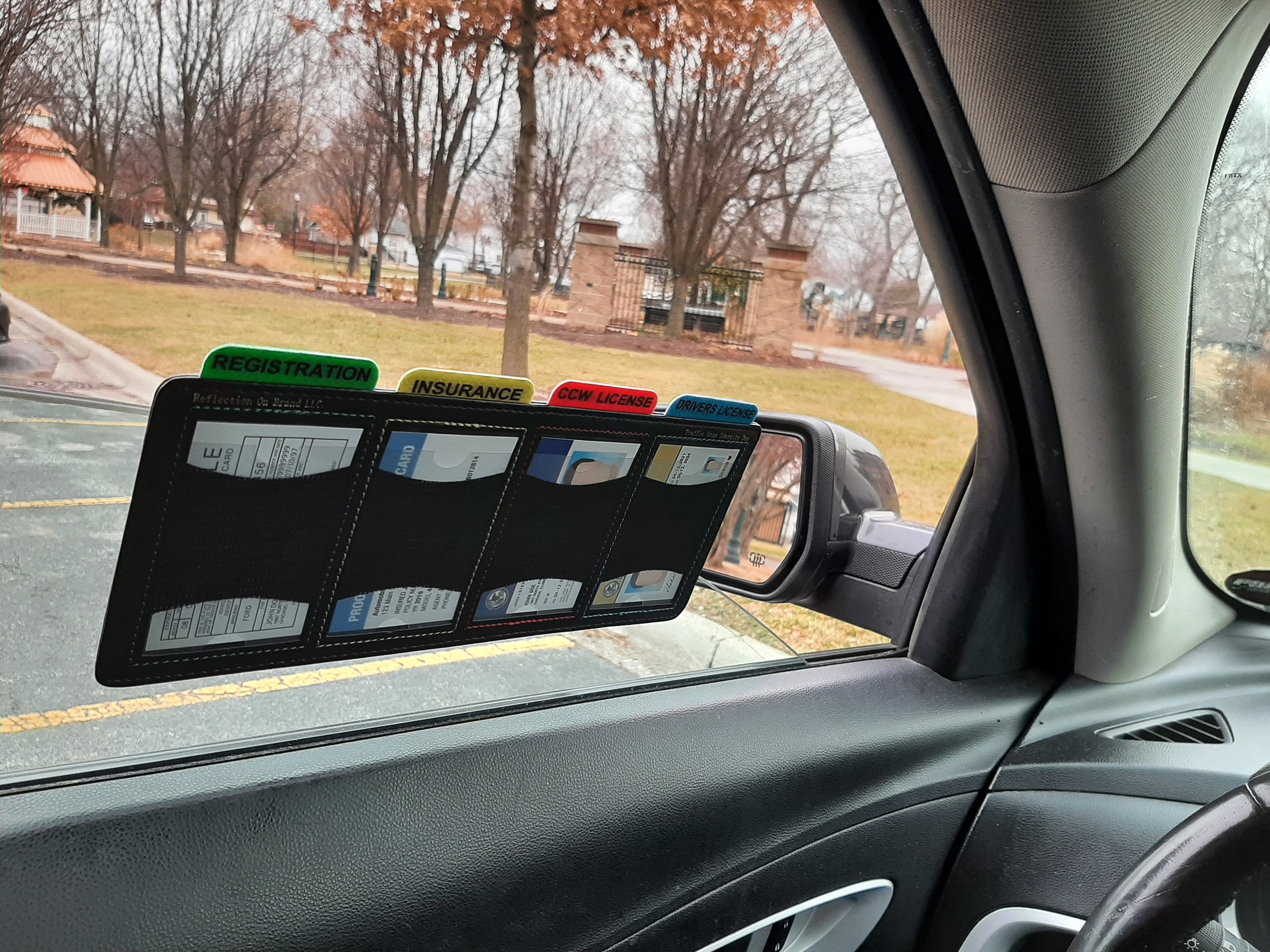 Traffic Stop, Organizer, Automotive, Doc Holder, Registration, I D, - Etsy