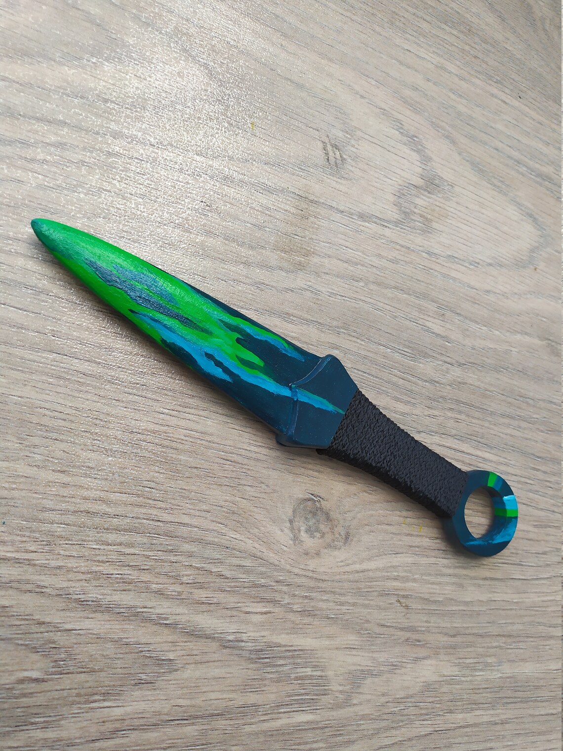 Kunai Wood Knife for Fans of Computer Games and Cosplay, Toy. Color is ...