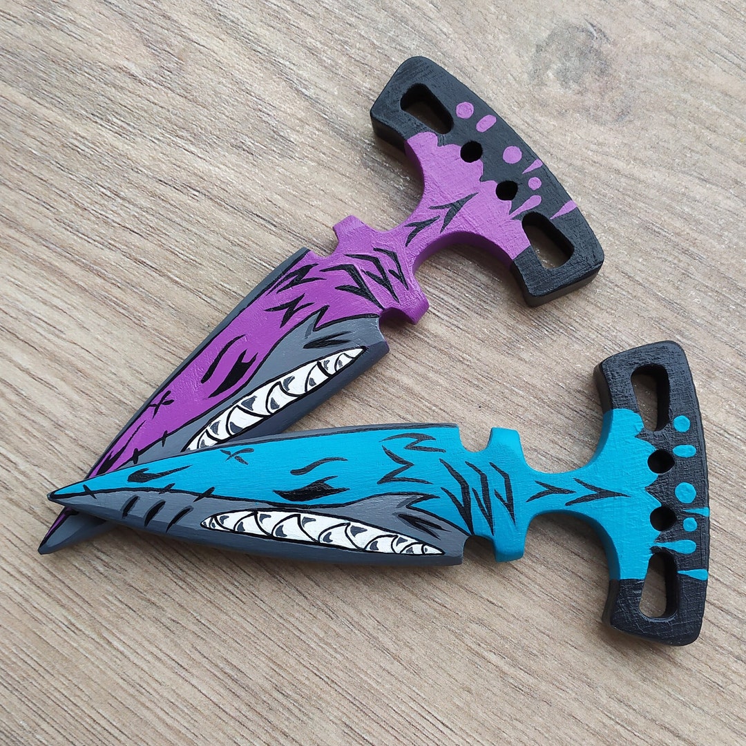 Wooden Toy Mockup Set Shadow Daggers Jaws - Etsy