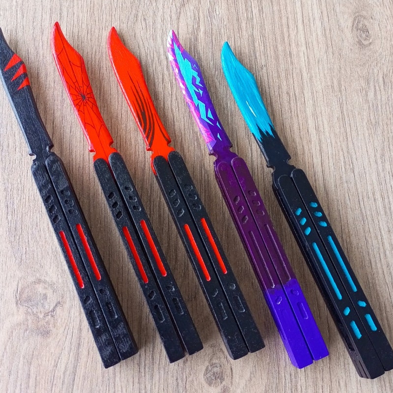 Toy Butterfly Knife - Etsy