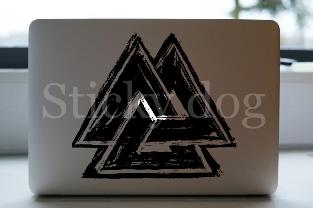 Norse Viking Valknut Decal - Etsy