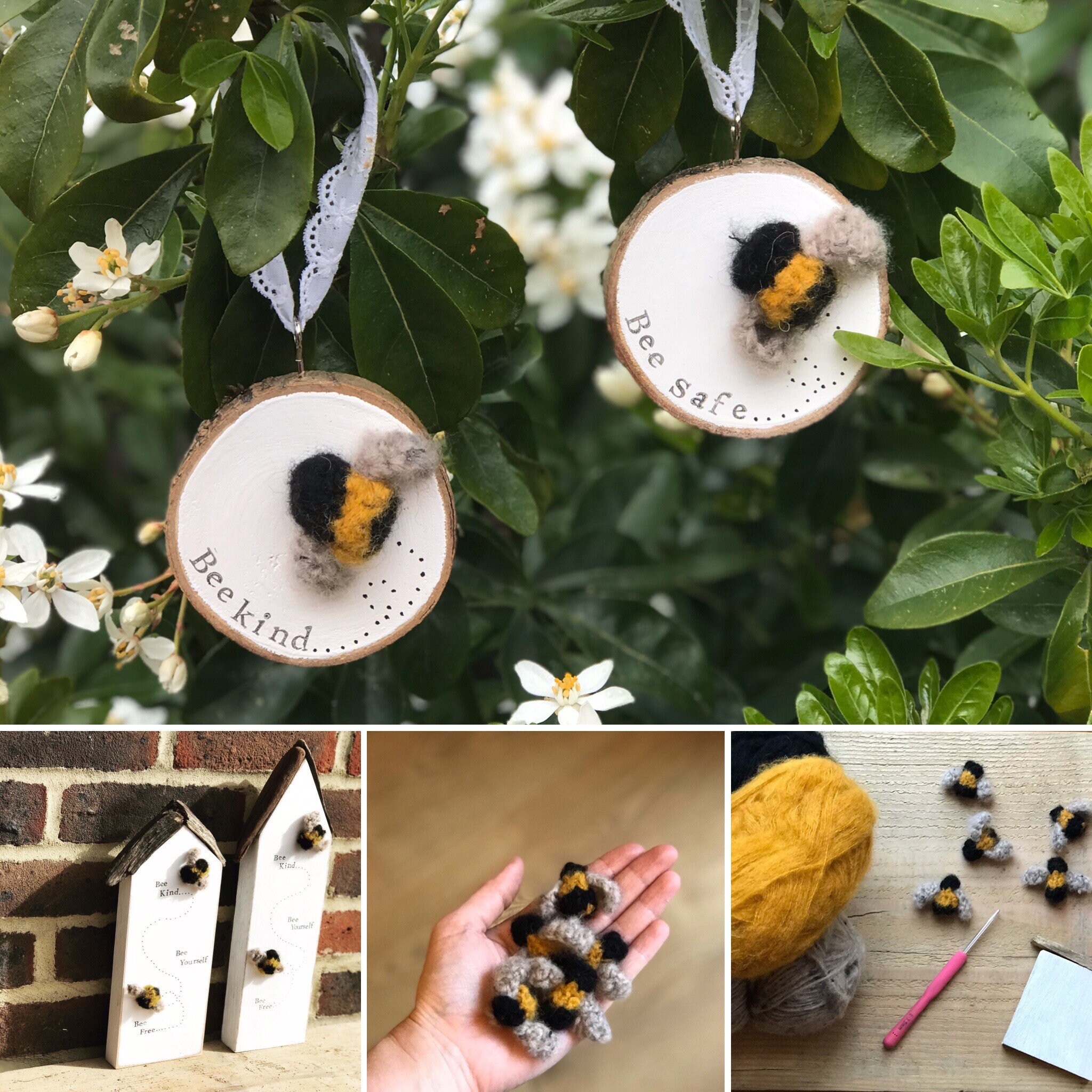 Driftwood Wall Hanging Bee Wall Decor Bee Gifts - Etsy UK