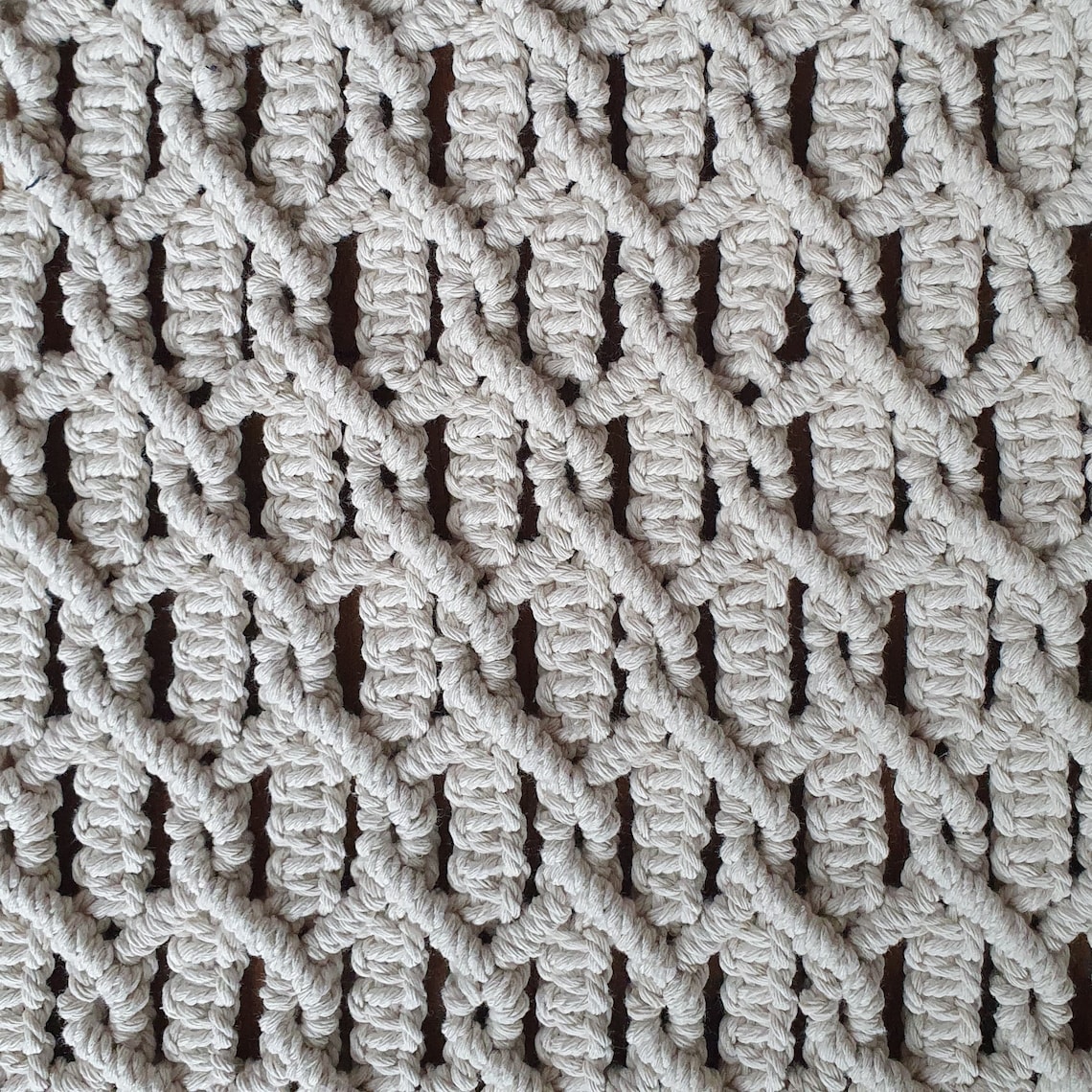 Macrame Table Runner Pattern Instant Digital Download of - Etsy