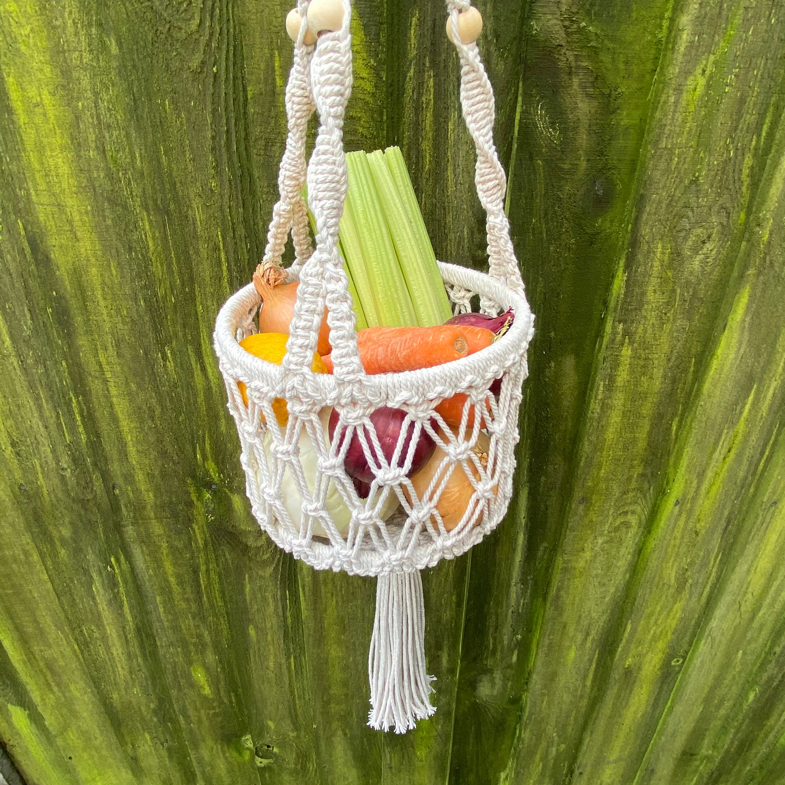 Macrame basket hanger store