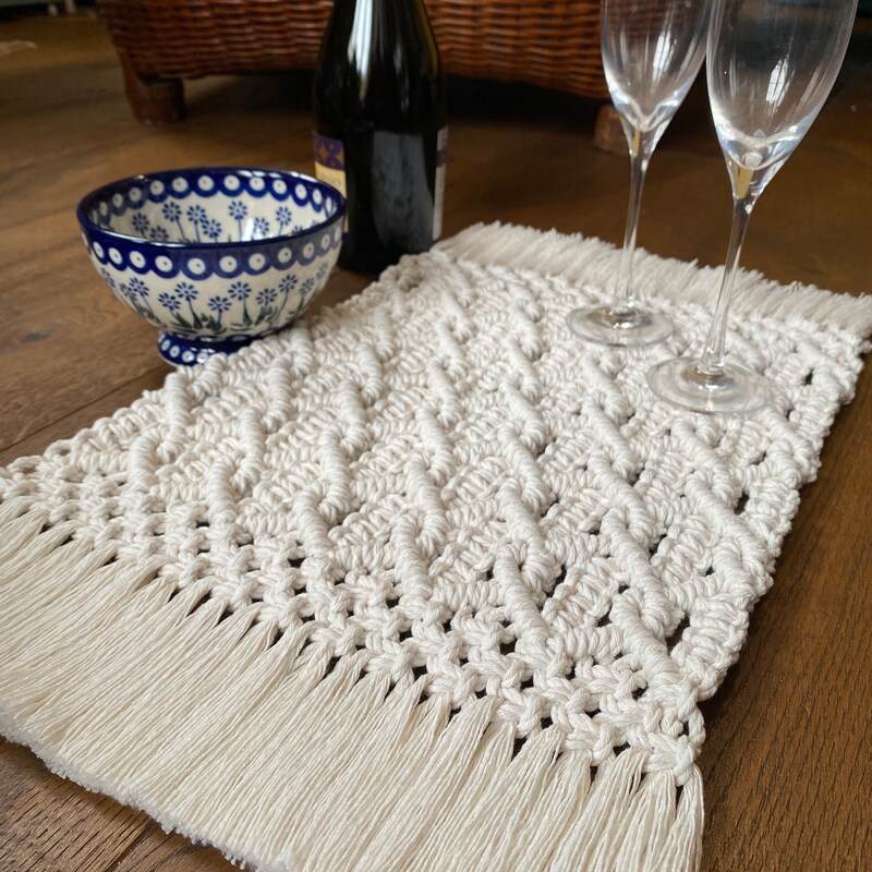 Macrame Table - Etsy