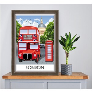 London, Bus, Routemaster, Taxi, Cab, Telephone Box, St Paul's Cathedral ...