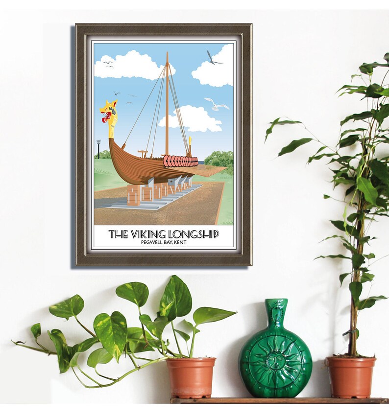 Viking Ship, Ramsgate, Pegwell Bay, Hugin, Longship, Travel Railway ...