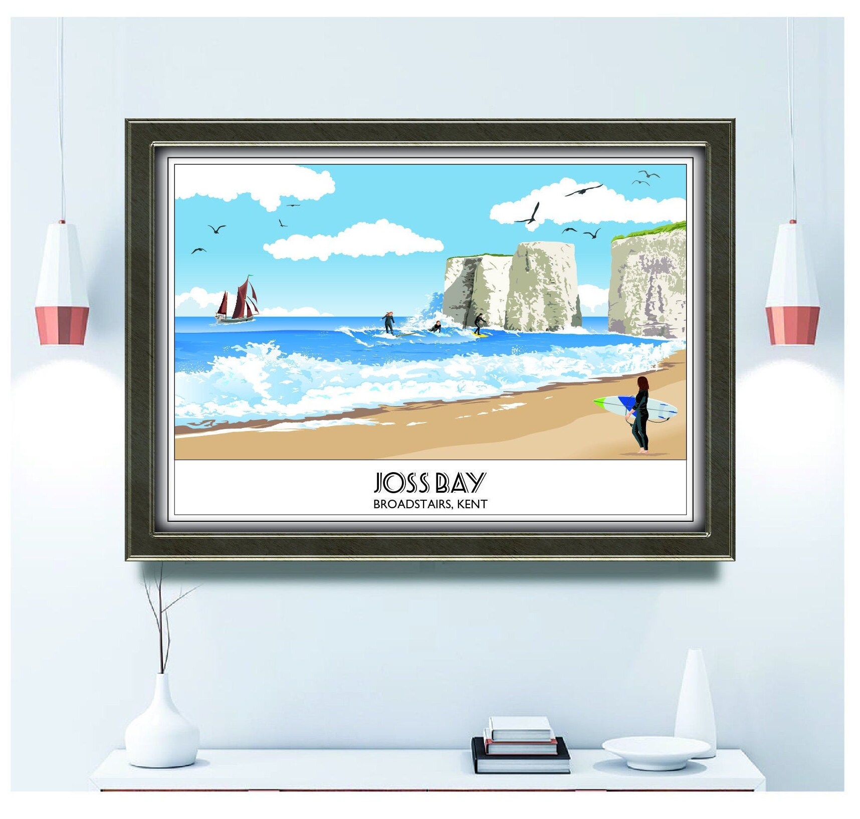 Joss Bay, Broadstairs, Beach, Kent, Surfing, Surfer's Paradise, North ...