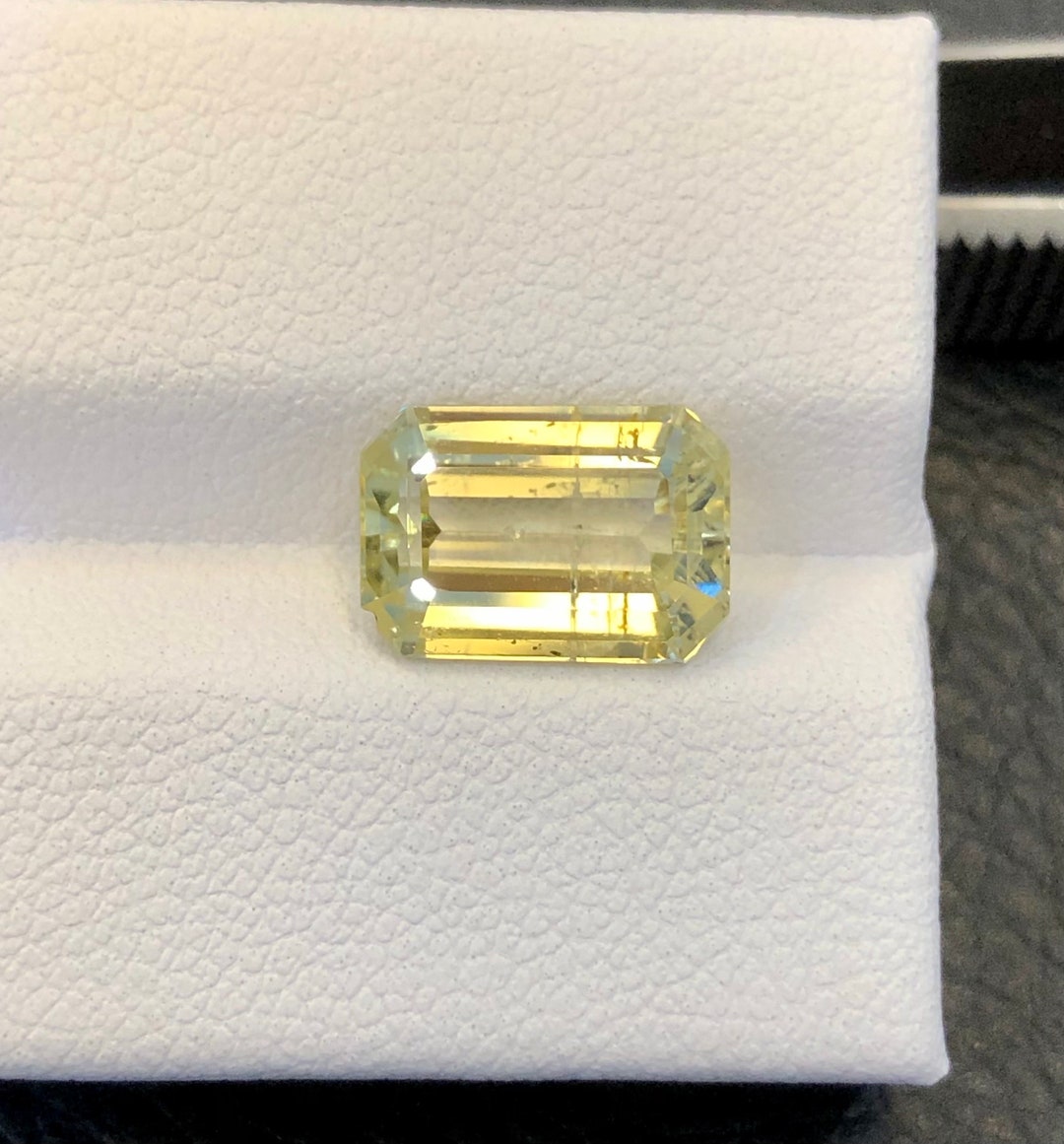 Natural Feldspar Gemstone: Emerald Cut, 3.62 CT (11x7x4mm) - Etsy