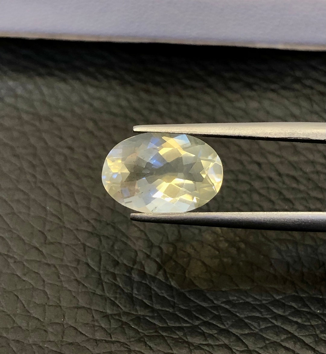 Natural Feldspar Gemstone, Oval Faceted Cut, 3.22 CT (12x8x5mm) - Etsy